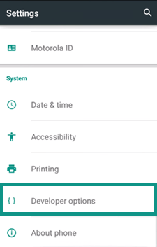 How to Enable Developer Options on Android 4.4 and above